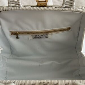 Magid | Bags | Vintage Magid White Wicker Purse 96s1970s | Poshmark